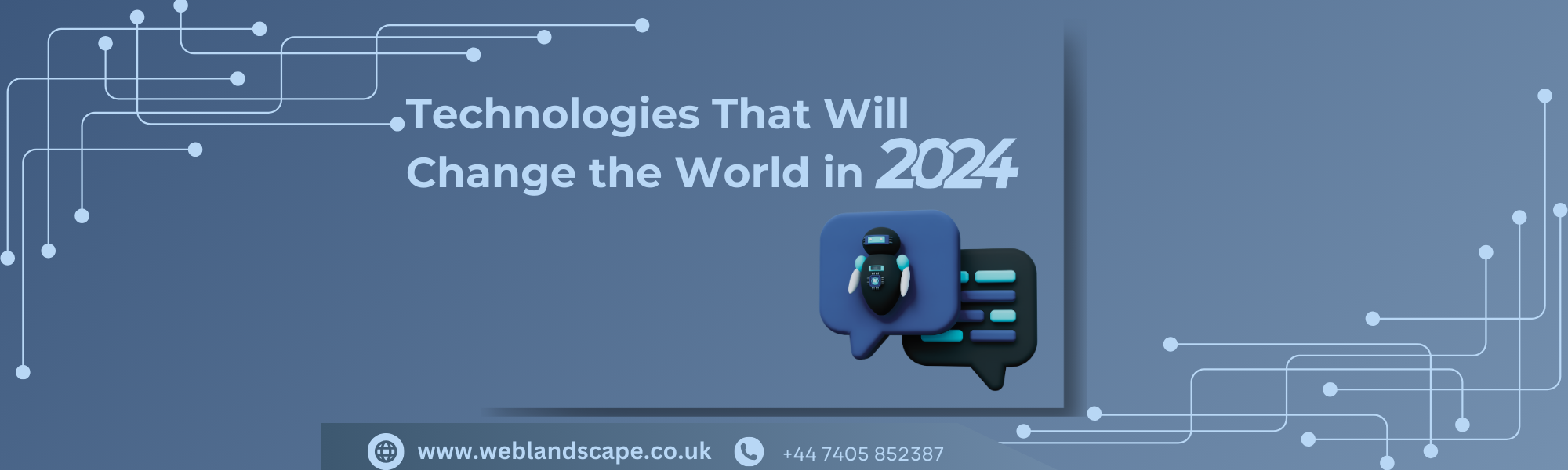 We present to you the technologies that will change the world in 2024 ...
